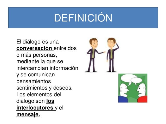 El diálogo - Imagui