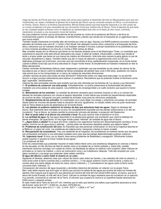 El diluvio universal | DOCX