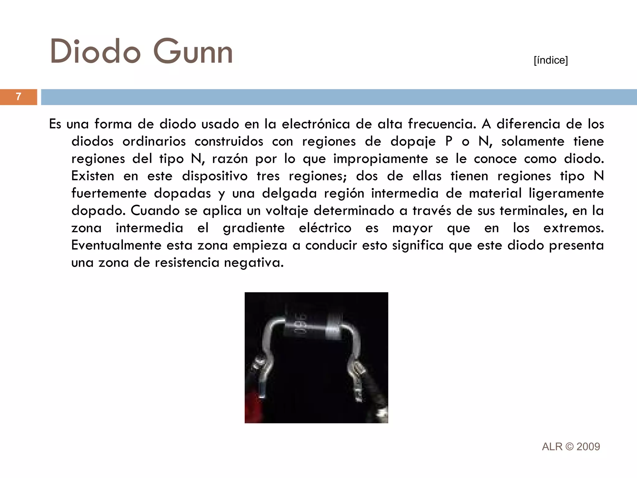 El Diodo Semiconductor | PPT