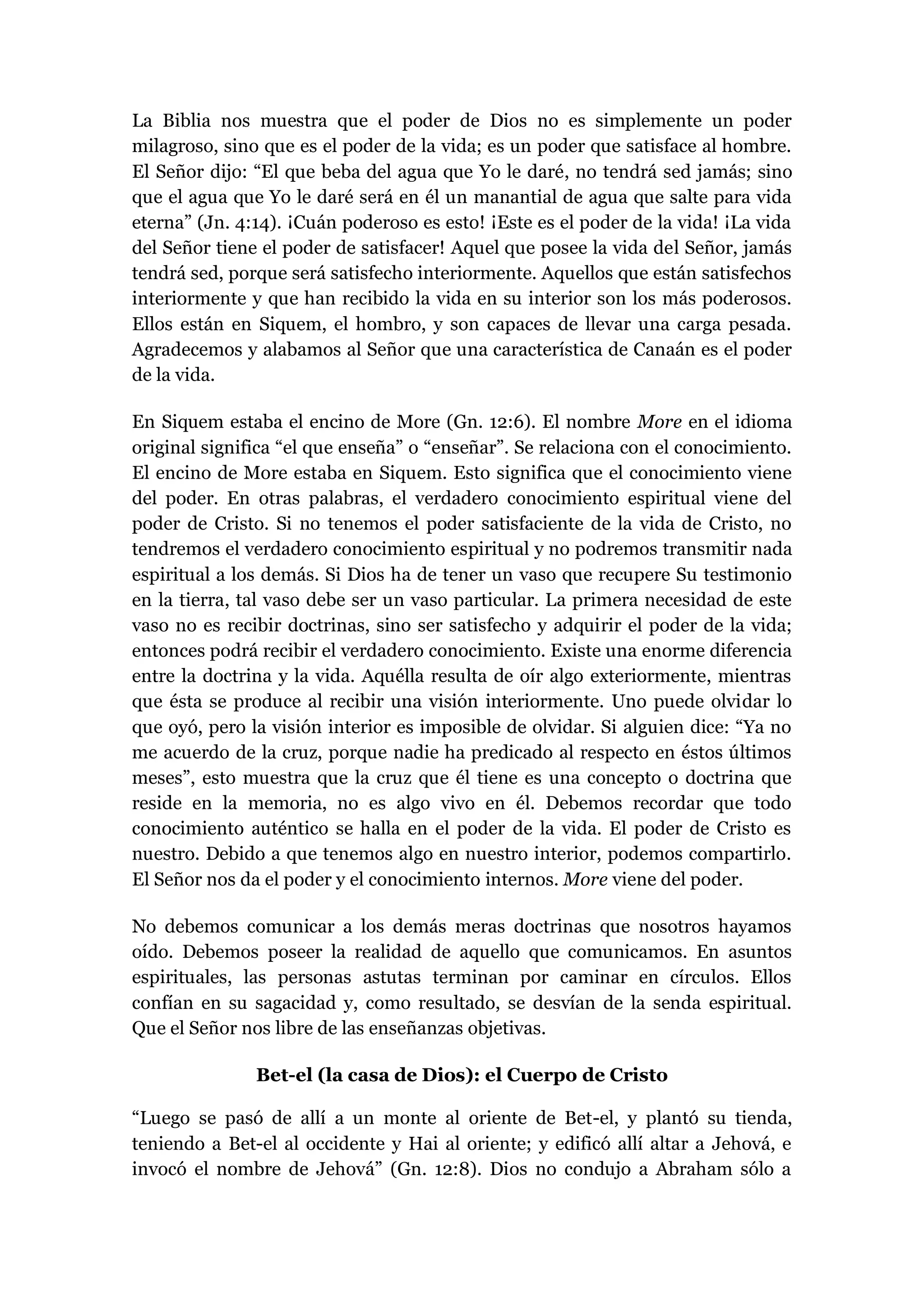 El Dios de Abraham de Isaac y de Jacob Watchman Nee | PDF