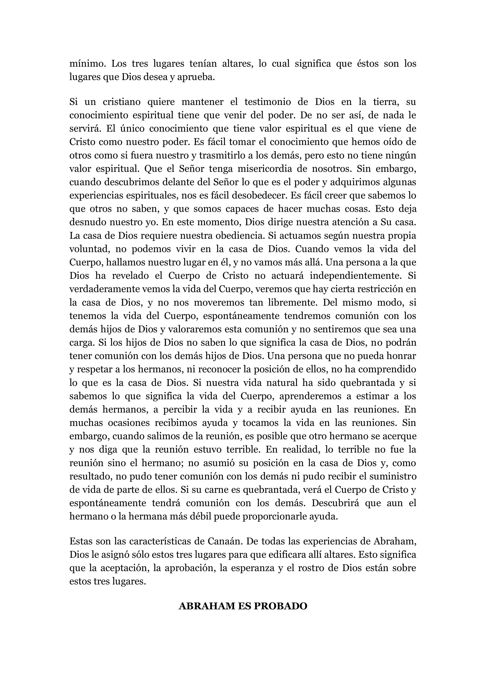 El Dios de Abraham de Isaac y de Jacob Watchman Nee | PDF