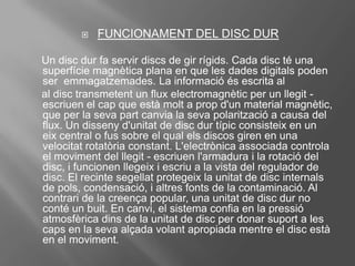 El disc dur | PPTX