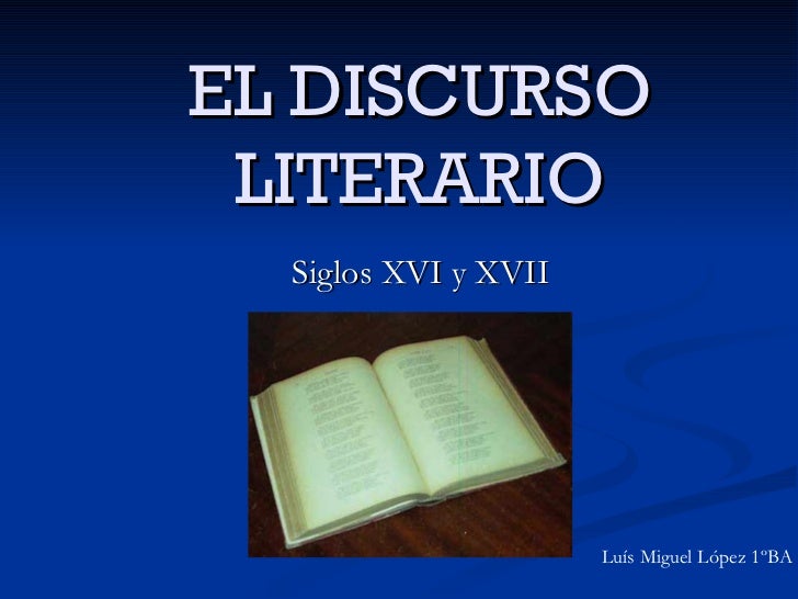 Discurso Literario Textos NO LITERARIO Concepto,Definición,