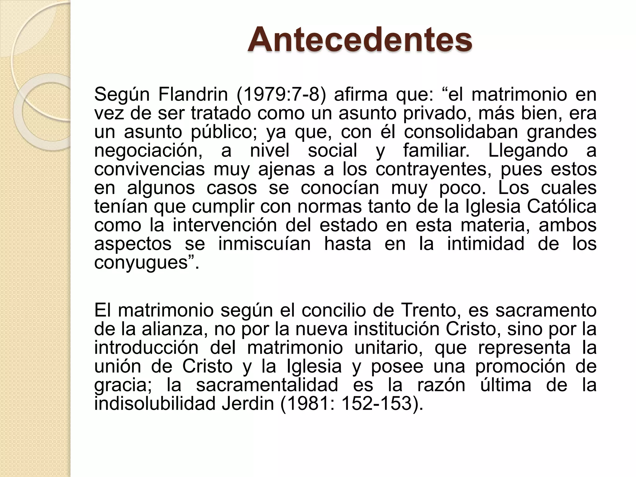 El discurso religioso en el matrimonio catolico 2008 (preliminar) | PPTX