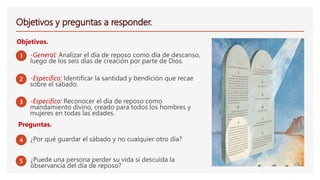 El discurso religioso sobre el sábado | PPTX