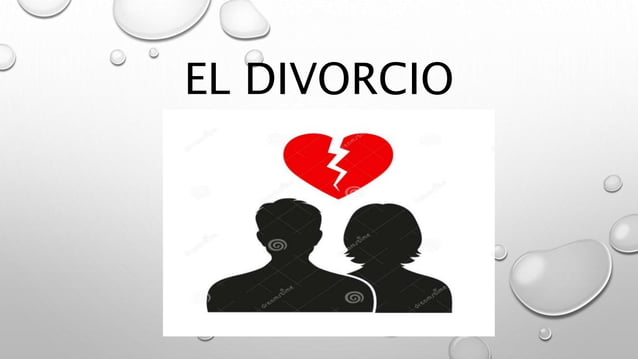 El divorcio | PPTX