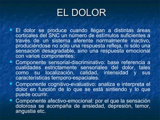 El dolor | PPT