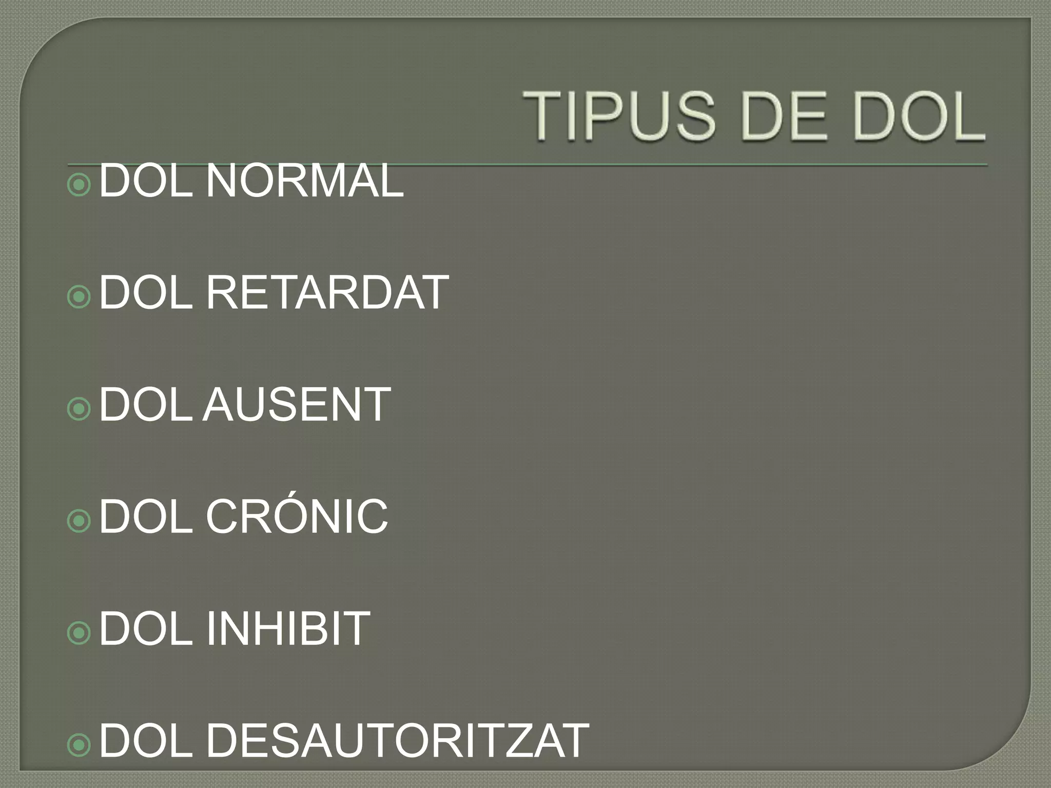 PowerPoint EL DOL | PPTX