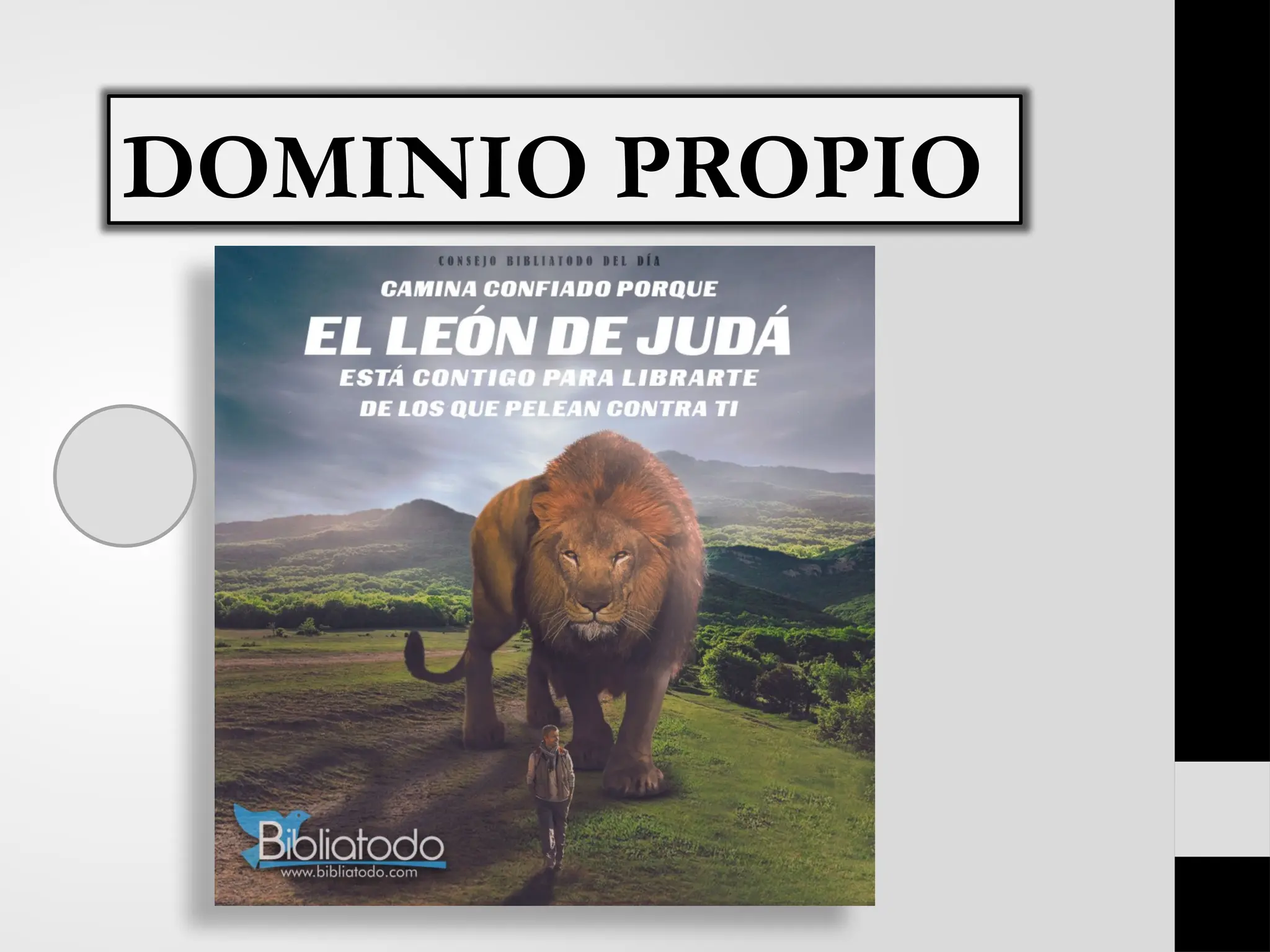 EL DOMINIO PROPIO SEGUN LA BIBLIA ..pptx