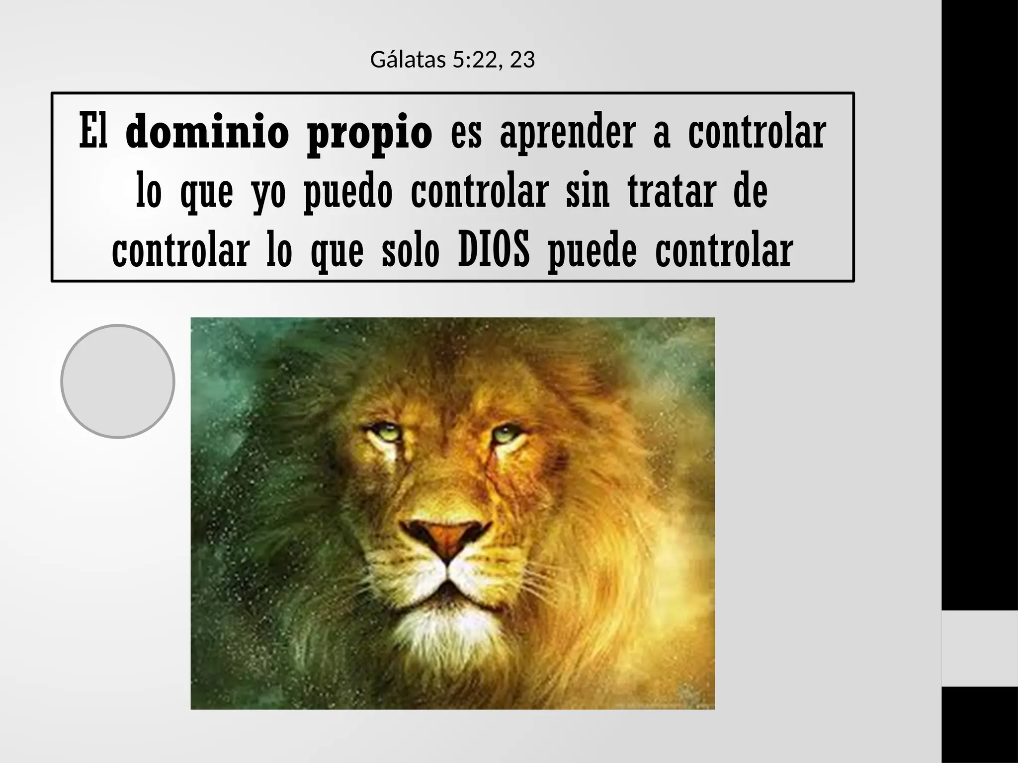 EL DOMINIO PROPIO SEGUN LA BIBLIA ..pptx