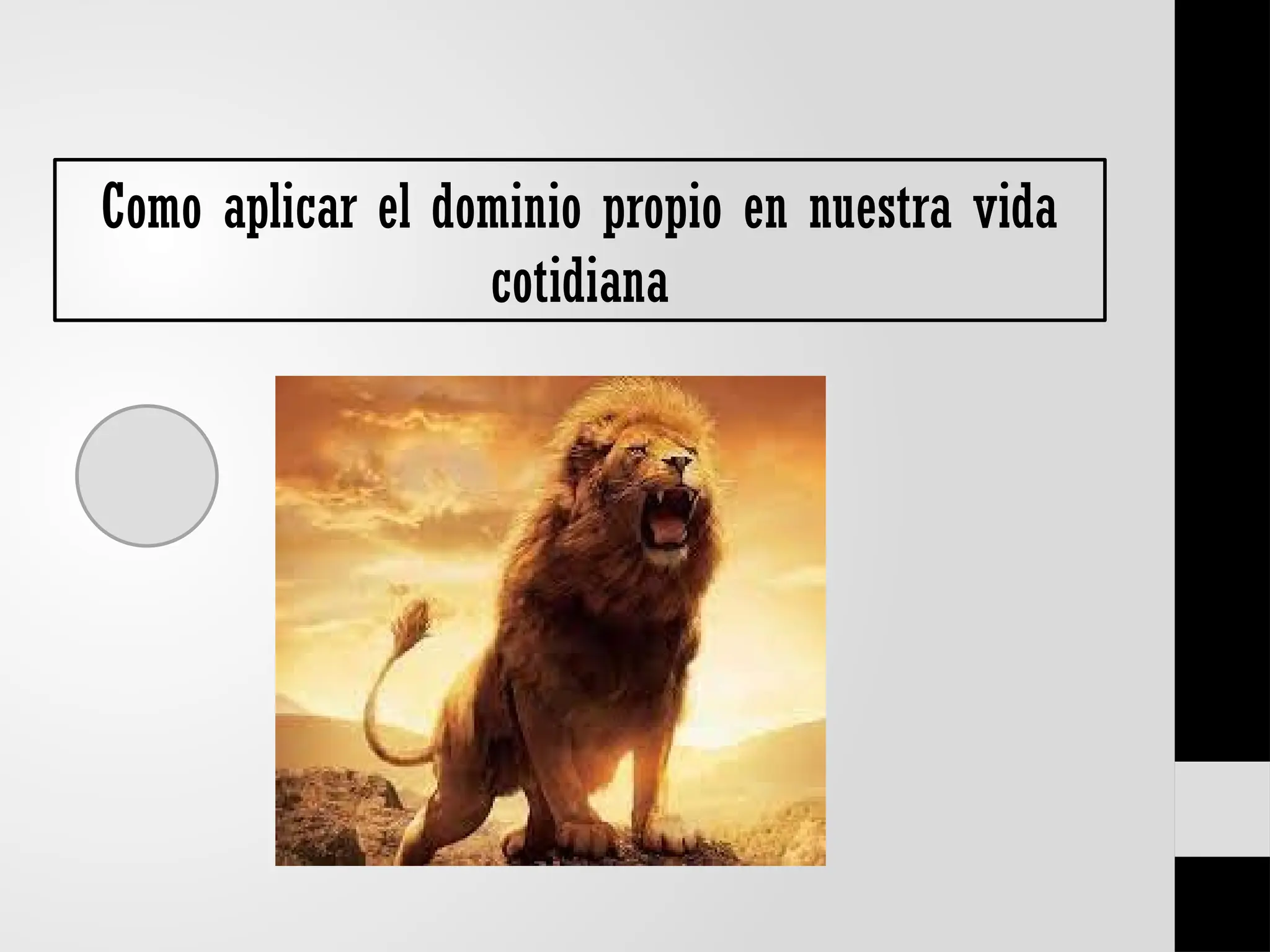 EL DOMINIO PROPIO SEGUN LA BIBLIA ..pptx