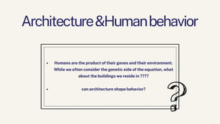 Eldon building ( case study of relationship between architecture and ...