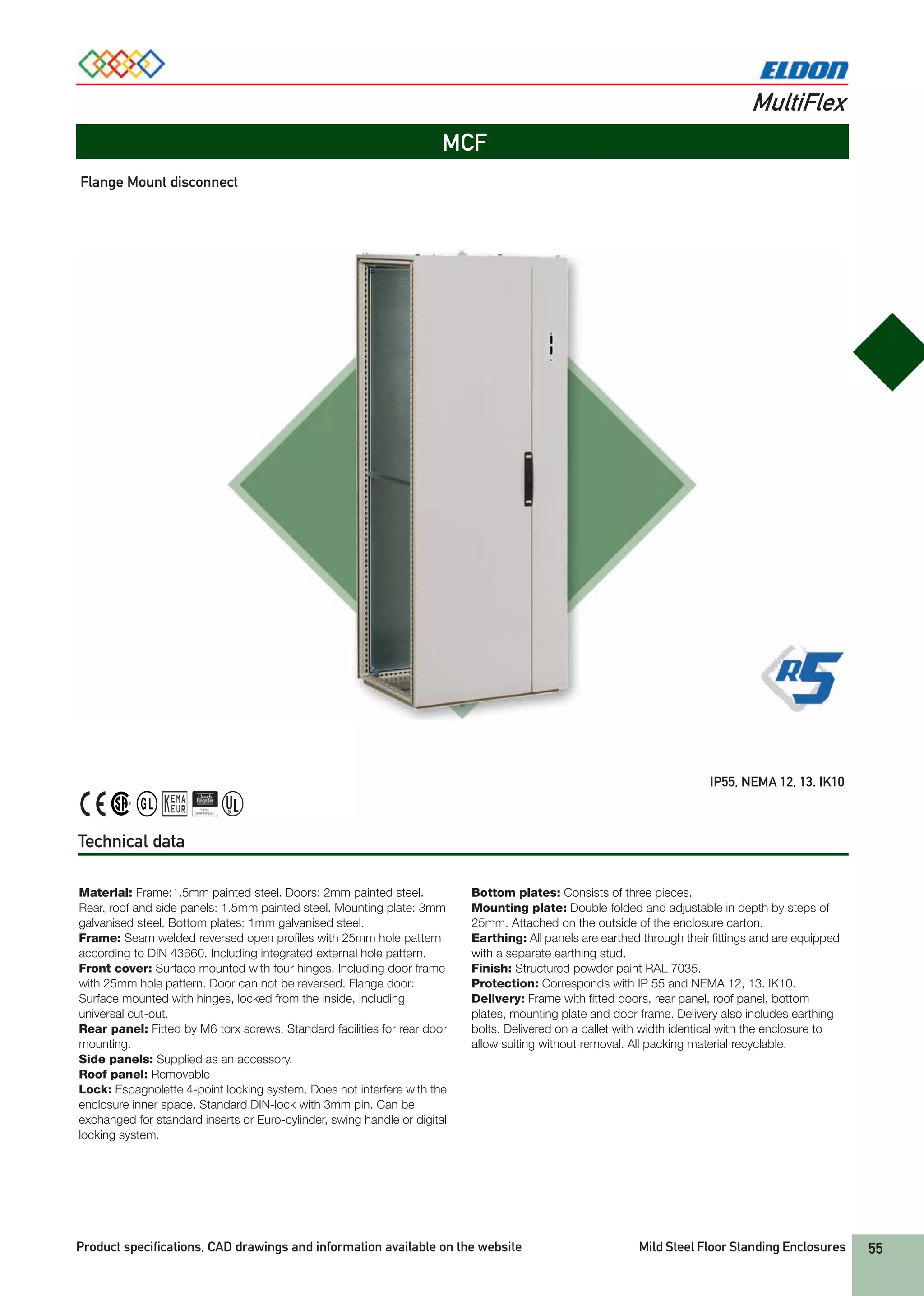 Eldon Electrical Enclosures - Floor Standing Stainless Steel Enclosures ...