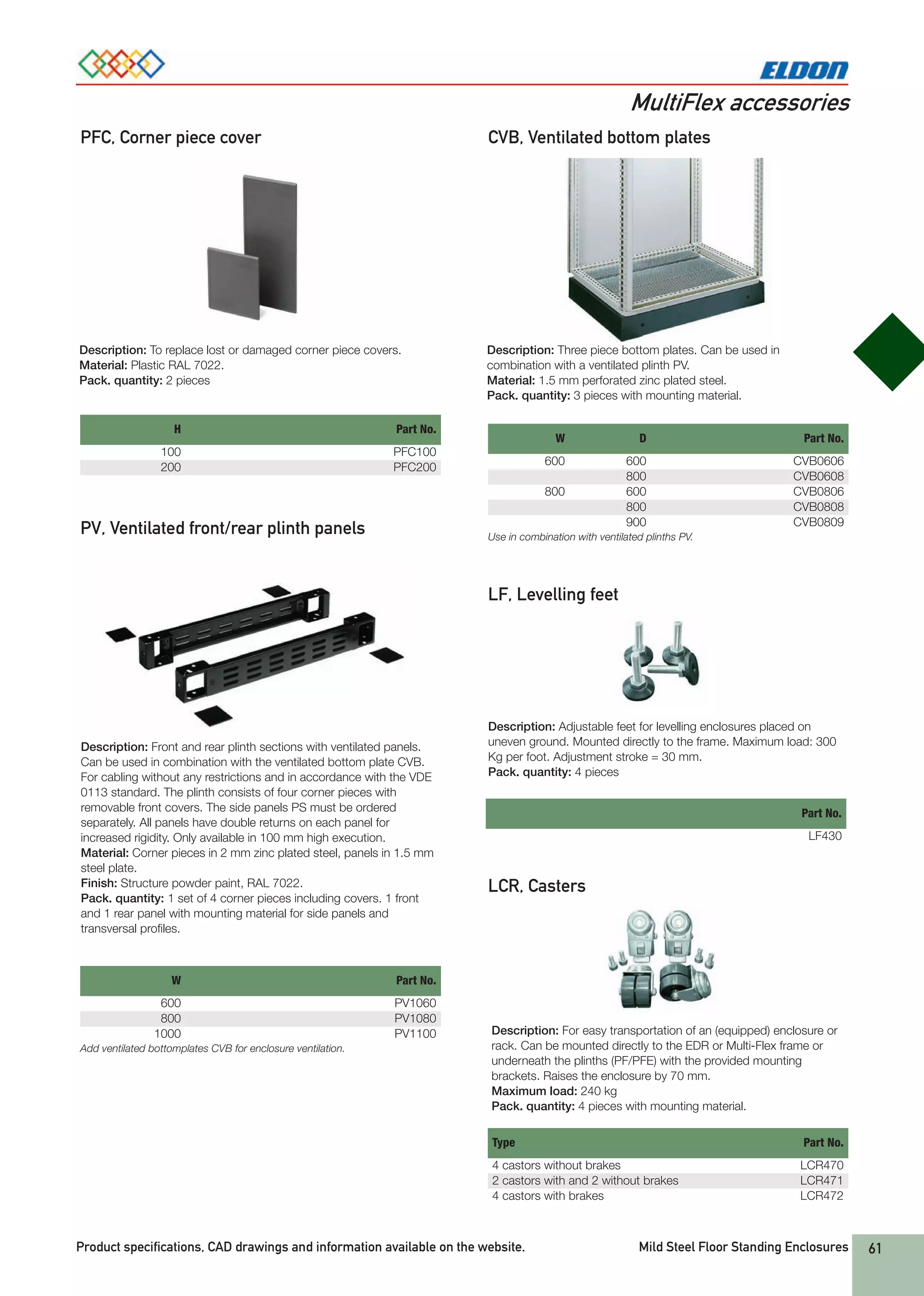Eldon Electrical Enclosures - Floor Standing Stainless Steel Enclosures ...