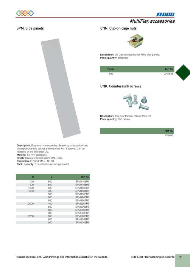 Eldon Electrical Enclosures - Floor Standing Stainless Steel Enclosures ...