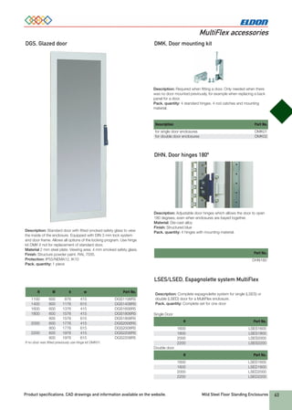 Eldon Electrical Enclosures - Floor Standing Stainless Steel Enclosures ...