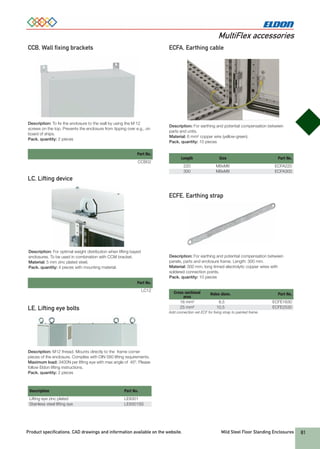 Eldon Electrical Enclosures - Floor Standing Stainless Steel Enclosures ...