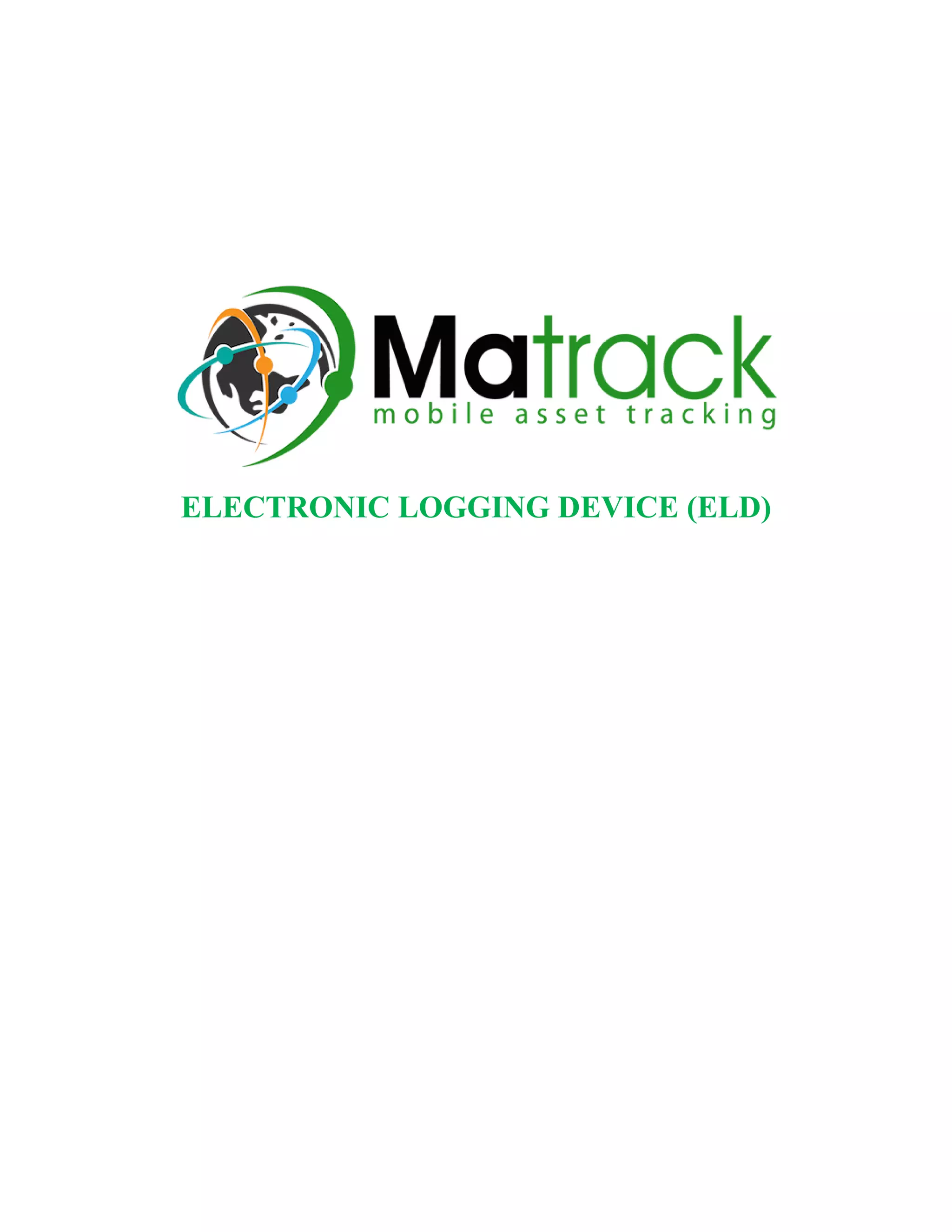 Quick Start Guide: How to Install Your Matrack Free ELD? | PDF