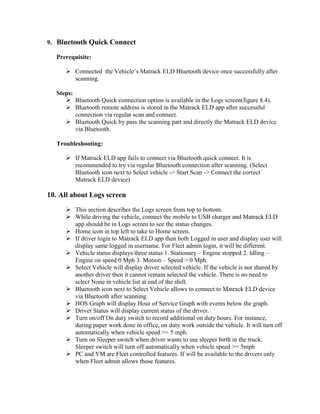 Quick Start Guide: How to Install Your Matrack Free ELD? | PDF