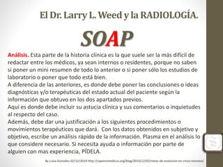 El dr. larry l. weed y la radiología | PPTX