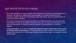 El drama - área español.pptx