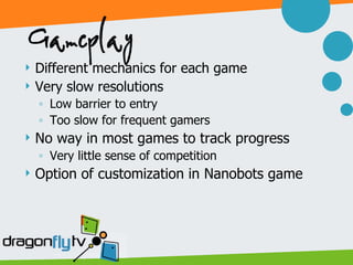 Analysis of the PBS Kids DragonflyTV Digital Games | PPT