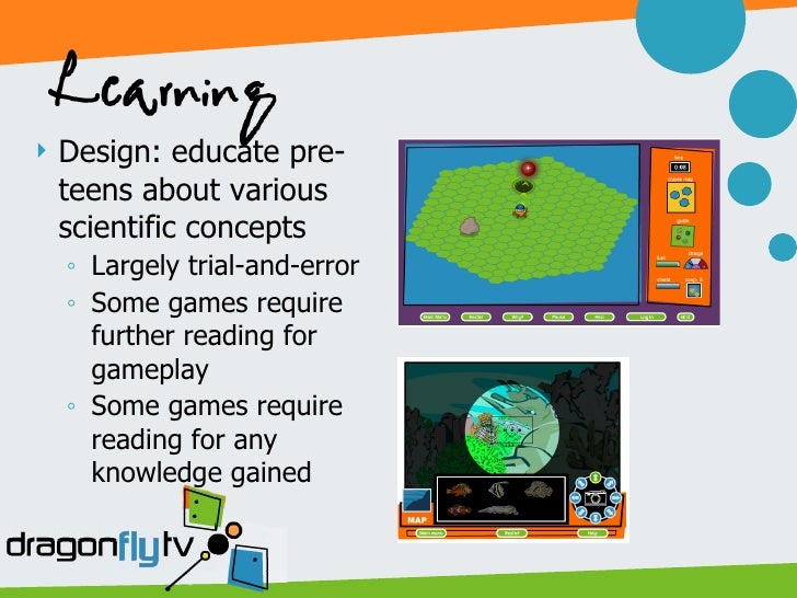 Analysis of the PBS Kids DragonflyTV Digital Games