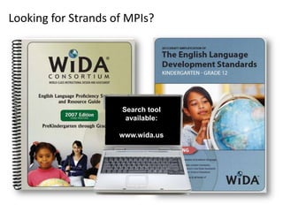 MNPS WIDA Eld standards framework- Presentation 2 | PPTX
