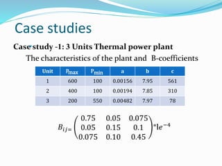 ECONOMIC LOAD DISPATCH USING PARTICLE SWARM OPTIMIZATION | PPTX