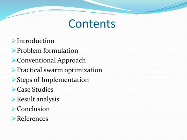 ECONOMIC LOAD DISPATCH USING PARTICLE SWARM OPTIMIZATION | PPT ECONOMIC LOAD DISPATCH USING PARTICLE SWARM OPTIMIZATION | PPT