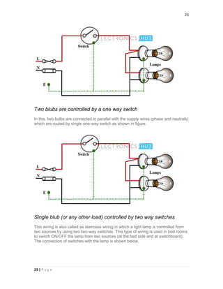 Brief information of Electricity and wiring | PDF