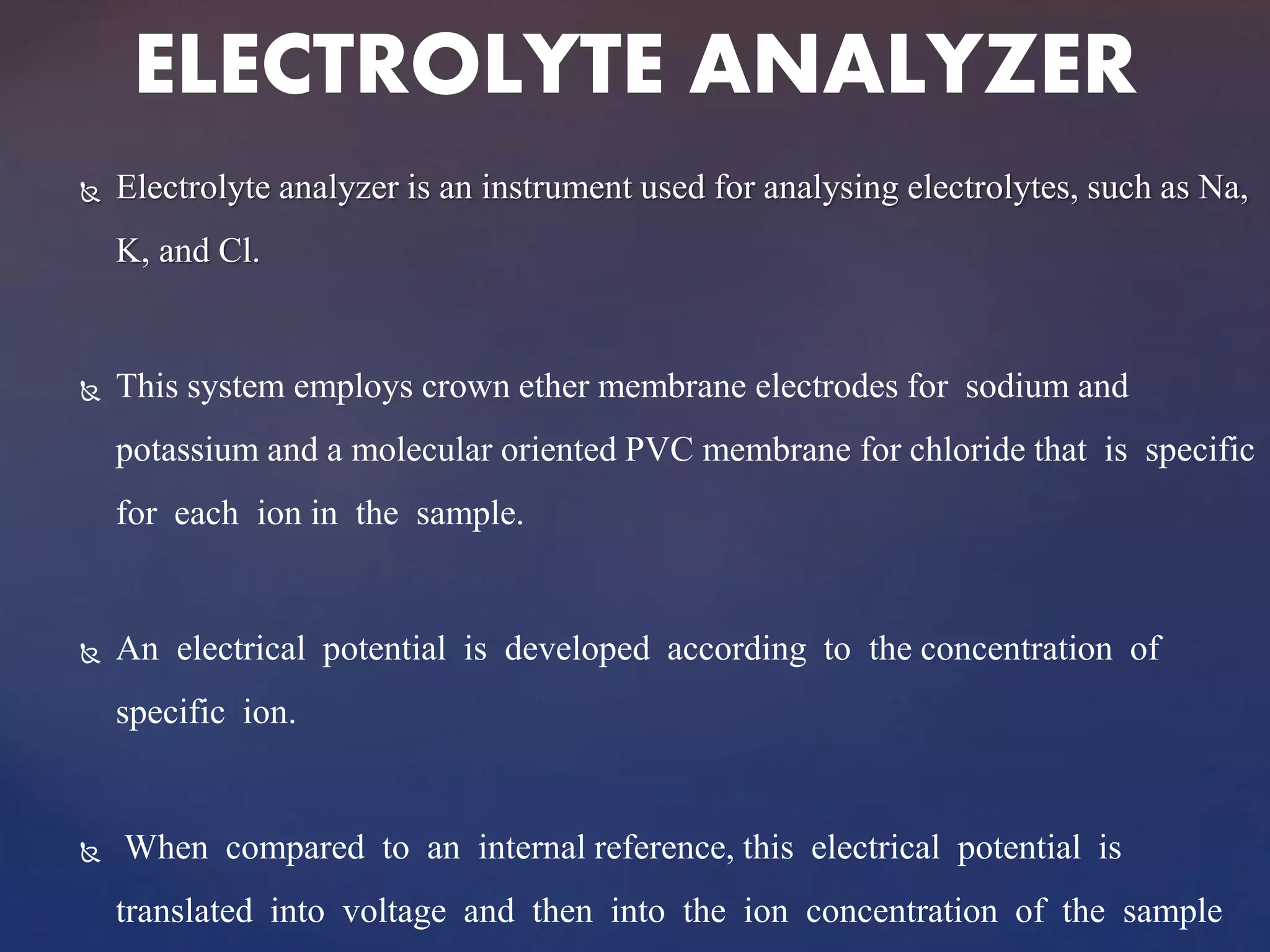 Electrolytes | PPTX