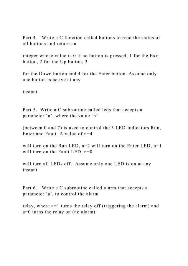 ELE2303 Assign 1 Page 1 ELE2303 Embedded Systems Design.docx