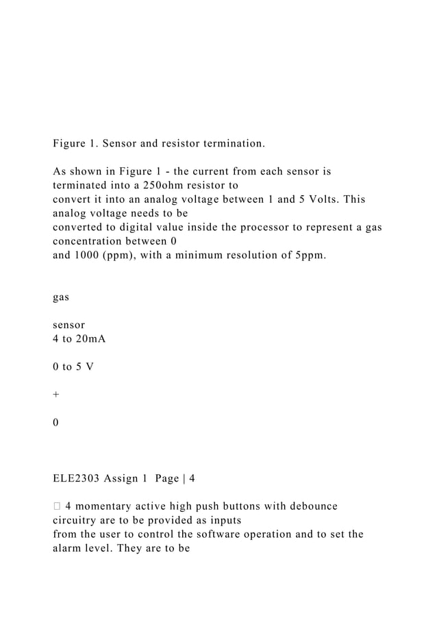 ELE2303 Assign 1 Page 1 ELE2303 Embedded Systems Design.docx