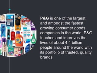Case Study : Procter and Gamble (P&G) Marketing Capabilities | PPTX