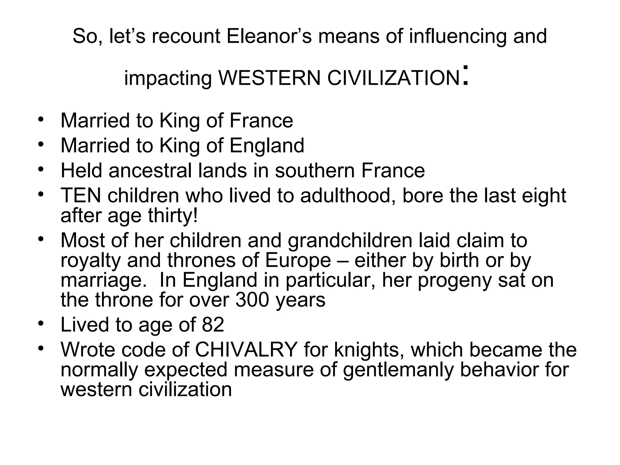 Eleanor Of Aquitaine | PPT