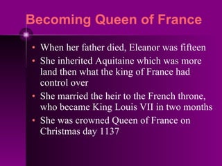 Eleanor Of Aquitaine | PPT