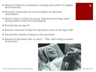 Eleanor of Aquitaine | PPTX