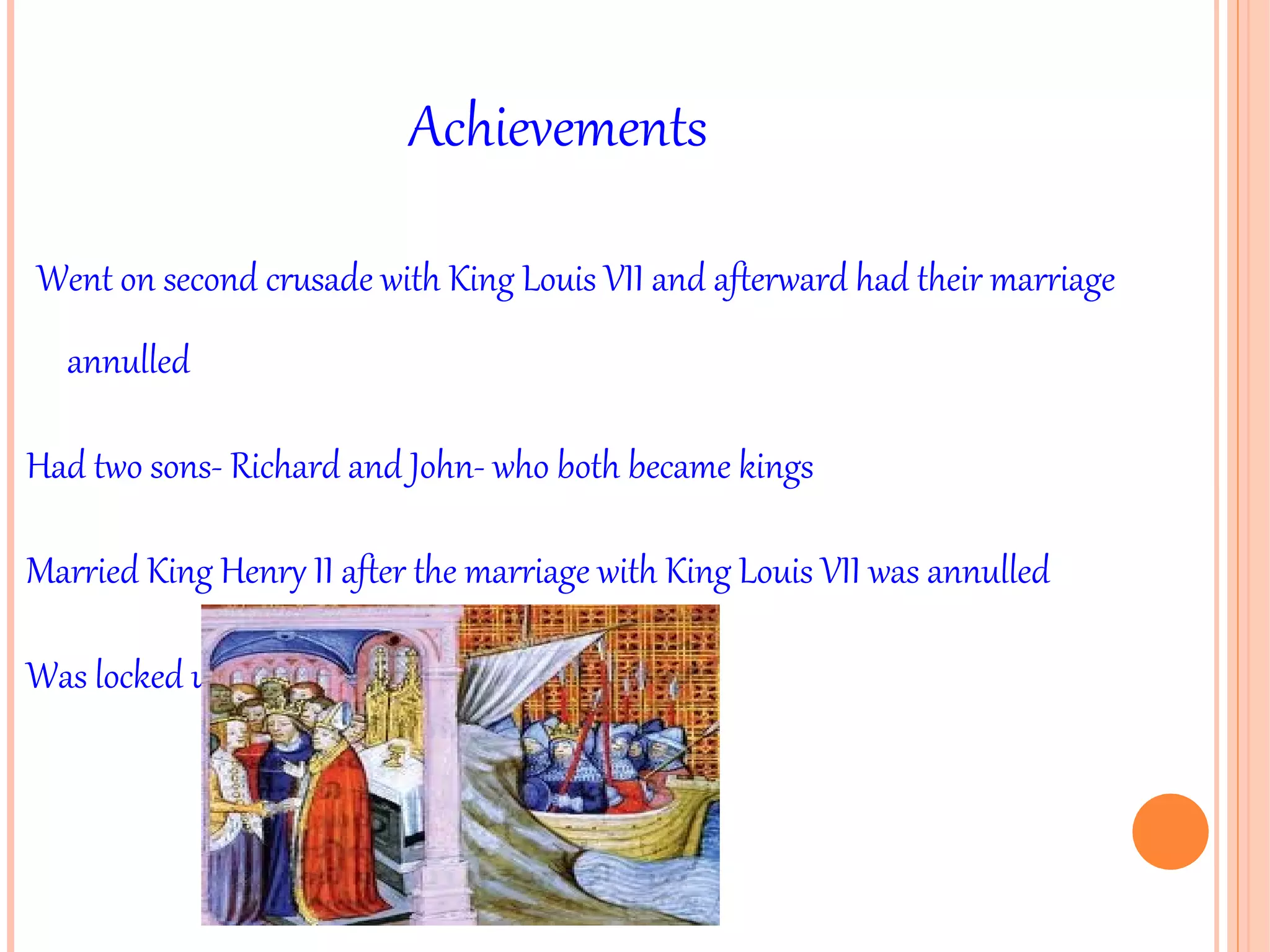 Eleanor of aquitaine presentation | ODP | Celebrity Families | Pop Culture