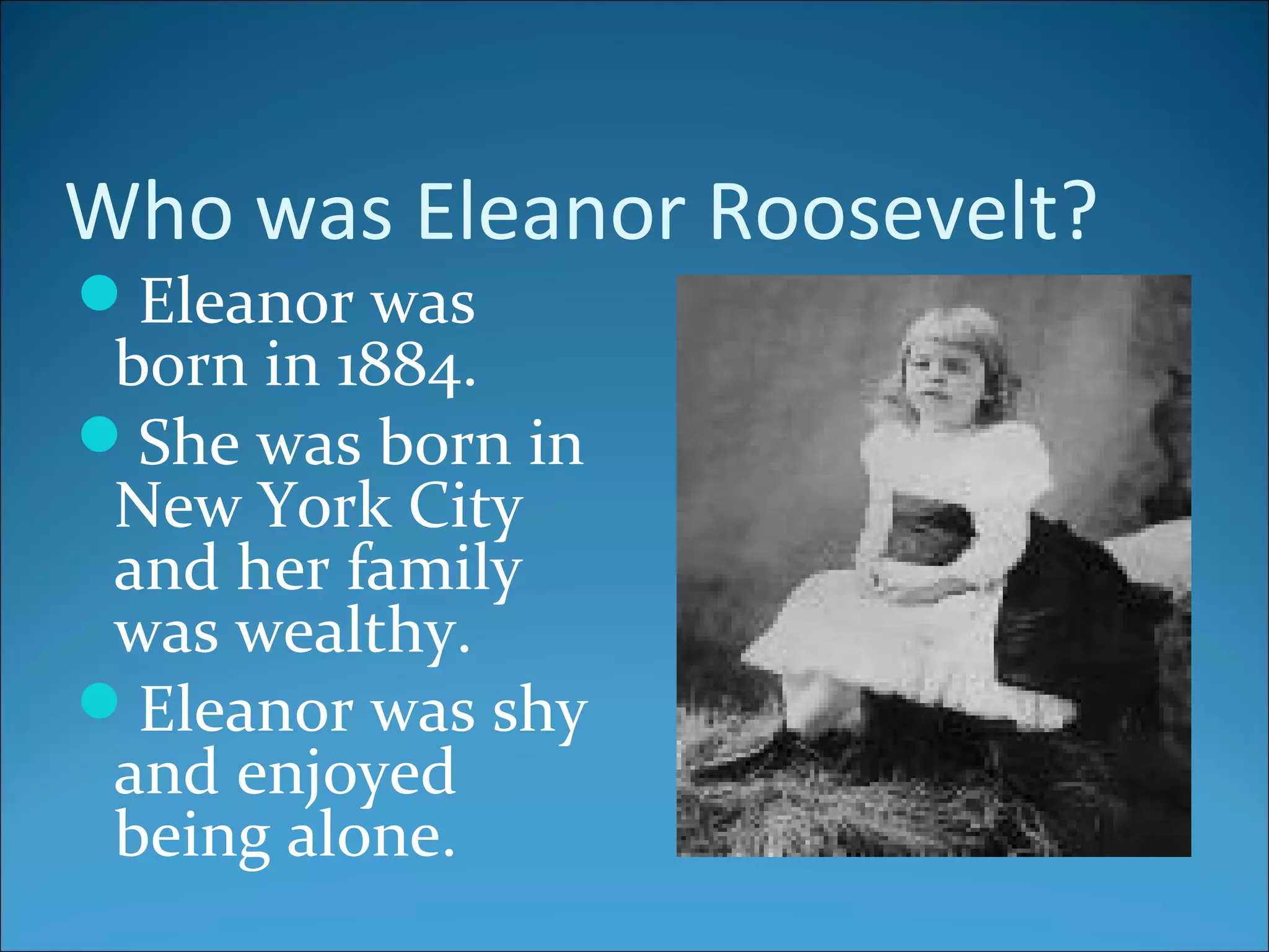 Eleanor Roosevelt | PPT