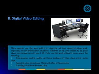 Digital Audio / Visual Technologies | PPT