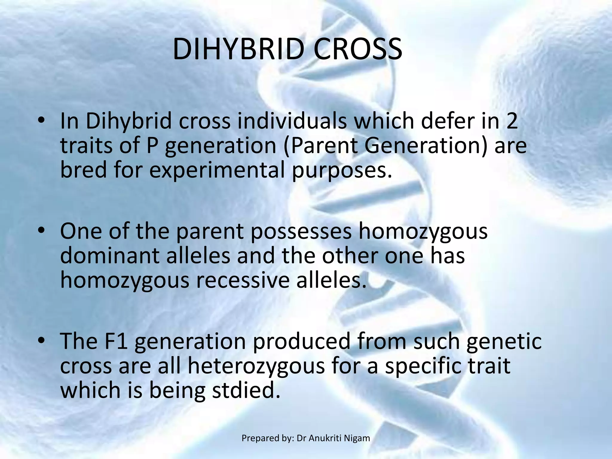 Introduction to Mendelian Genetics | PPTX