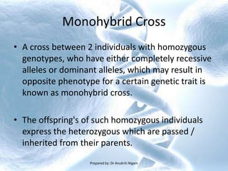 Introduction to Mendelian Genetics | PPTX