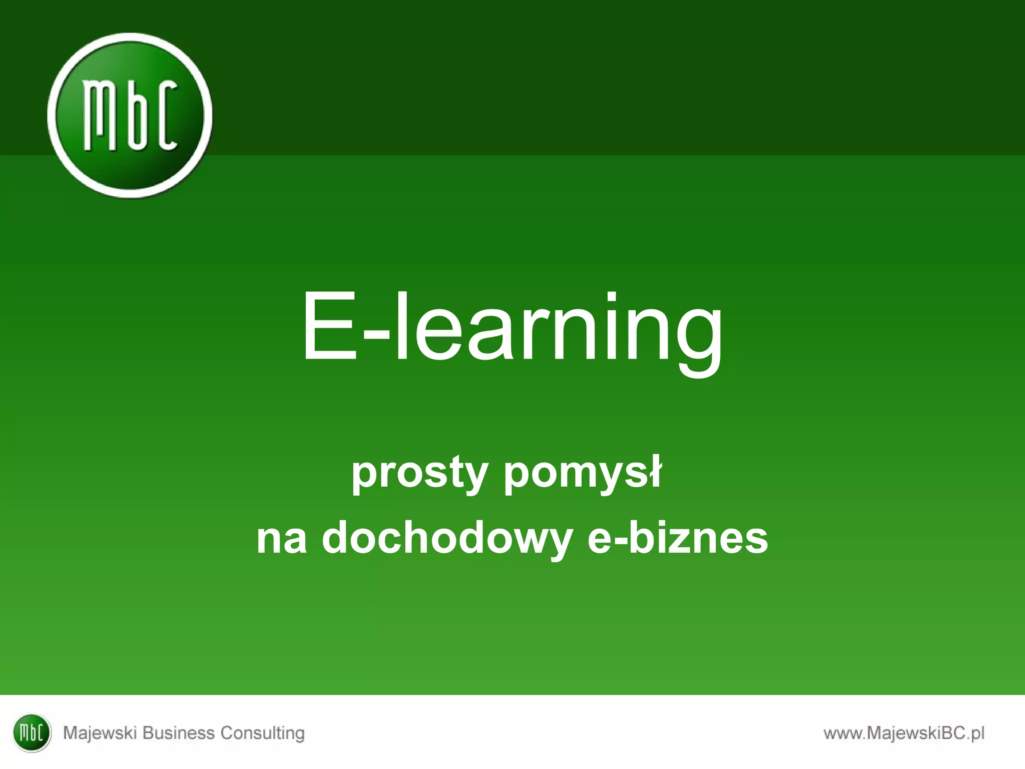 E-LEARNING | PPT