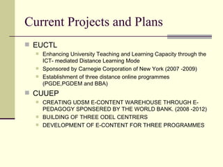 e-Learning At UDSM | PPT | Education industry | Industries