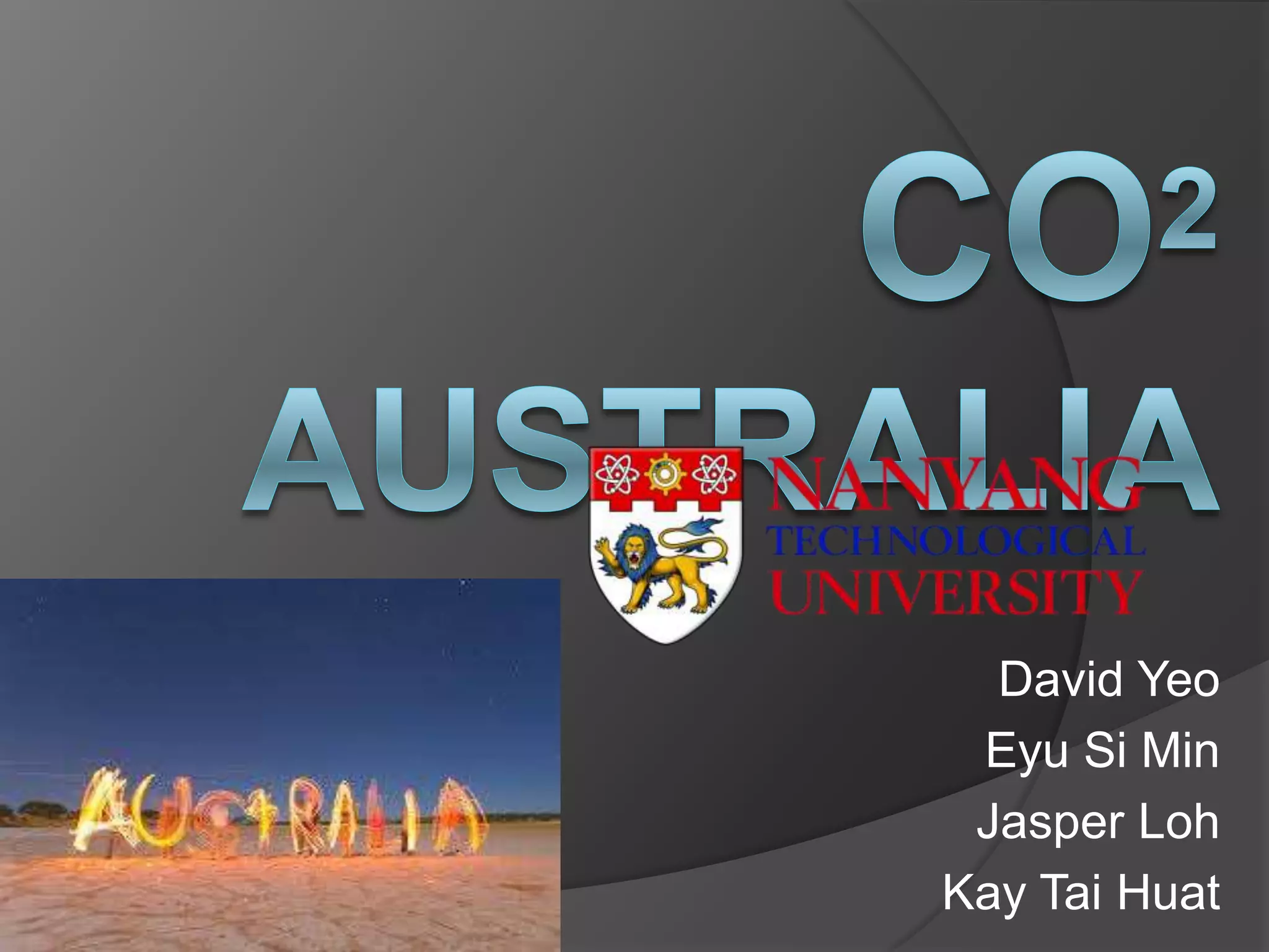 Elearning_co2 australia - david,jasper,simin,tai huat | PPT