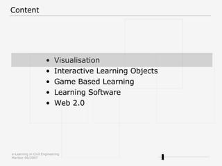 e-Learning in Civil Engineering | PPT