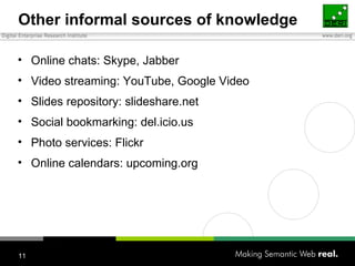 E-Learning on the Social Semantic Information Sources | PPT