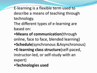 Elearning-II | PPT