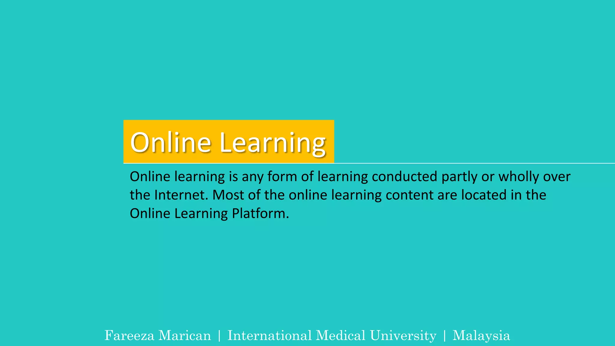 Elearning 101 | PPT